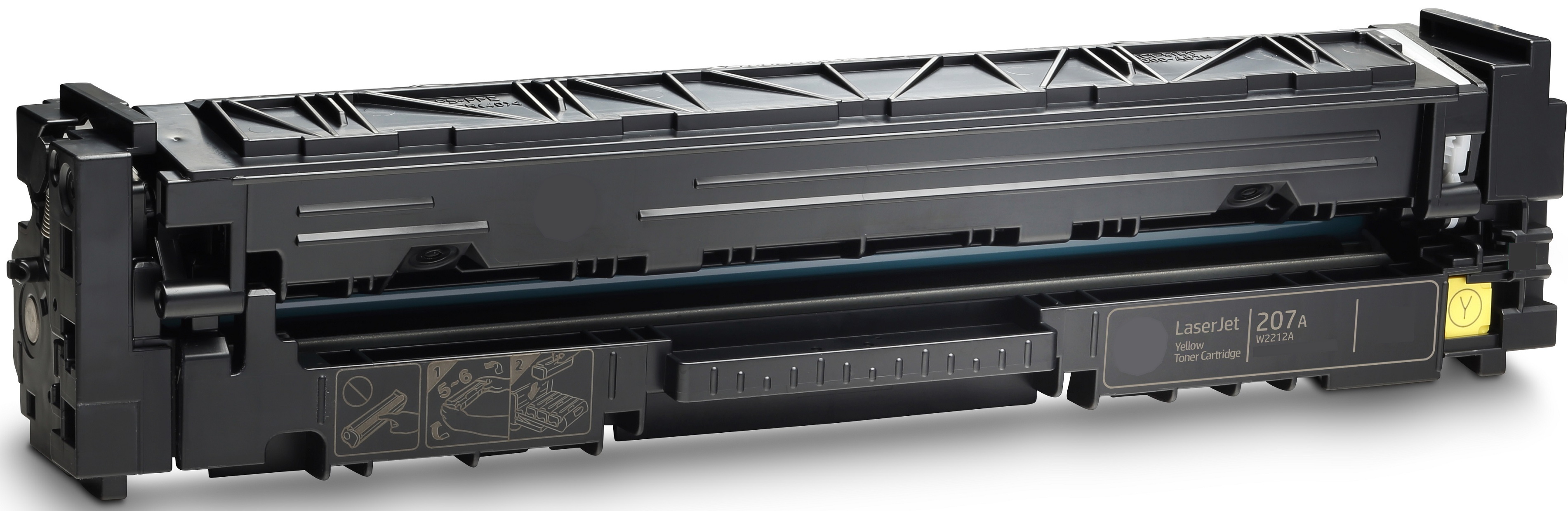 Toner HP Compatible 207A (W2212A) Y ΧΩΡΙΣ CHIP - JUMBO Pages:1600 ...